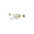 Meridian Furniture Living Room Round Glass Top Doma Cream / Gold Coffee ...