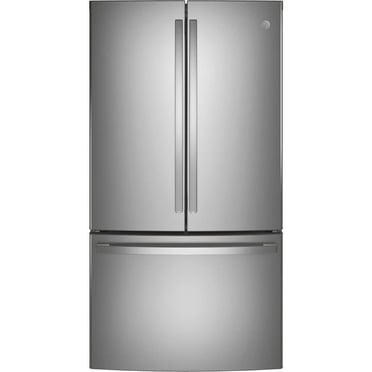 GE GWE19JYLFS 18.6 Cu. Ft. Stainless French Door Counter-Depth ...