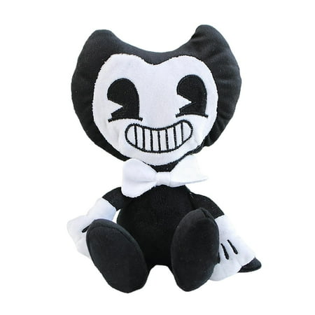 Bendy Plush Black & White Bendy And The Ink Machine Stuffed Toy ...