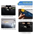 Cute Hand Drawn Bug Car Windshield Sun Shade Foldable Car Front Window ...