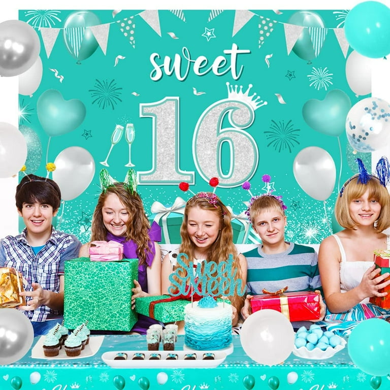 Sweet 16 Pool Party Decorations