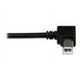 StarTech.com USBAB2ML 6 ft. Black USB 2.0 A to Left Angle B Cable - M/M ...