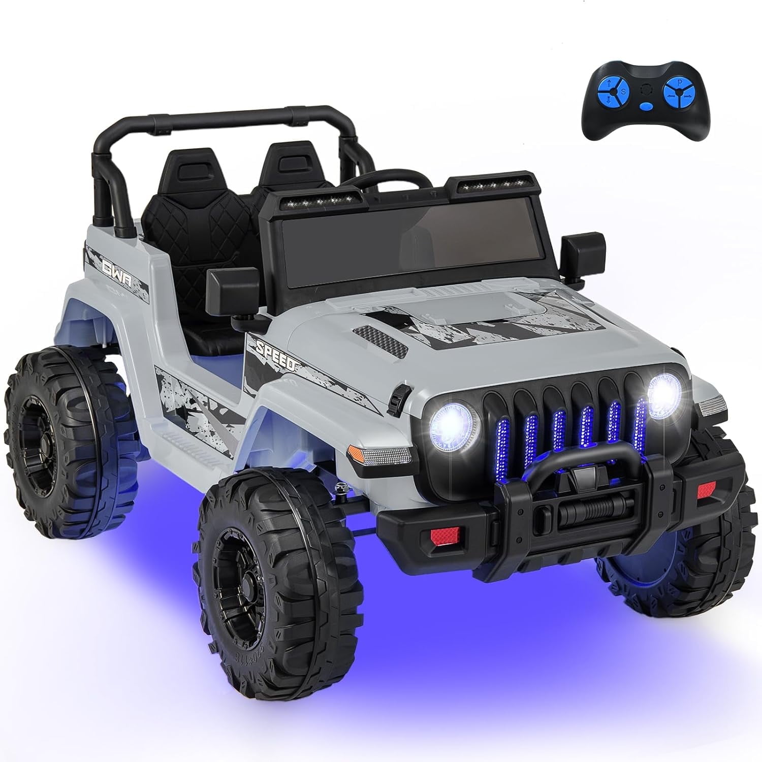 Click here for Olakids Ride On Truck Car  12v Battery Jeep With P... prices