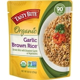 Tasty Bite Garlic Brown Rice, 8.8 Oz - Walmart.com