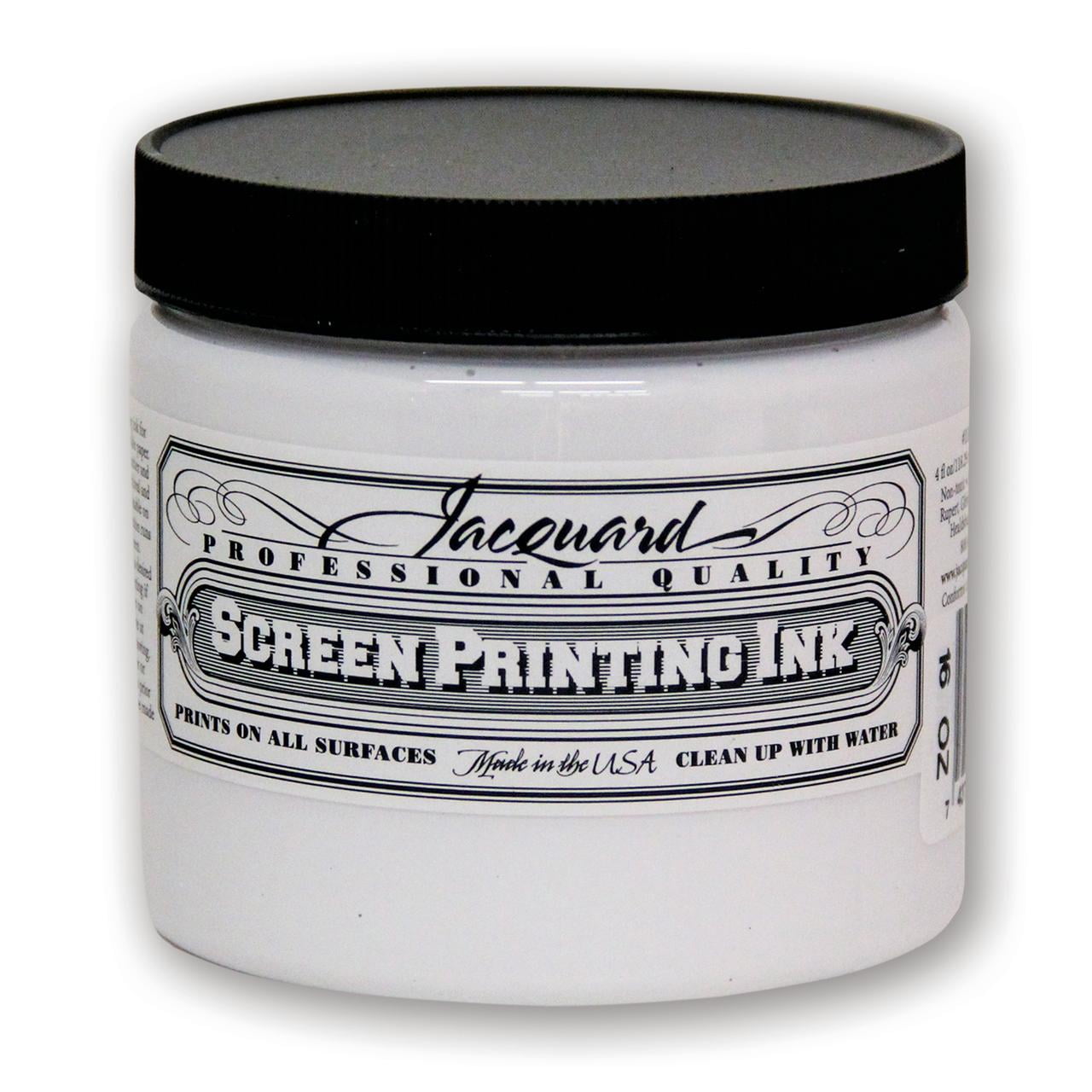 Jacquard Professional Screen Printing Ink, 16 oz., White - Walmart.com