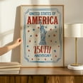 SHIRVA United States Patriotic Poster 250th Anniversary, 250 Years of ...