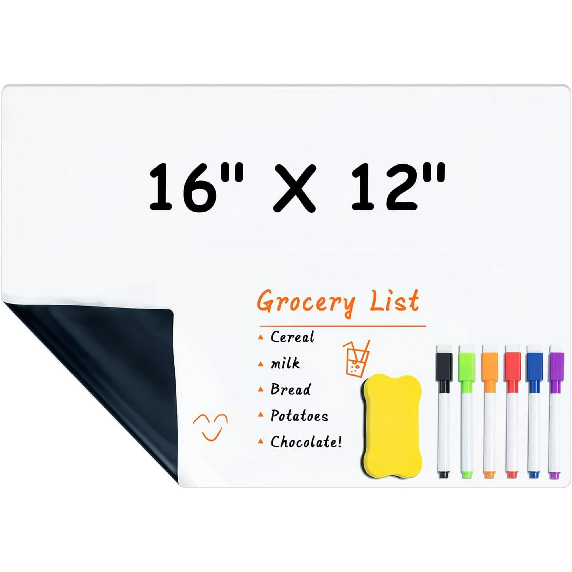 Click here for Ld Seller Magnetic Dry Erase Board For Fridge  16x... prices