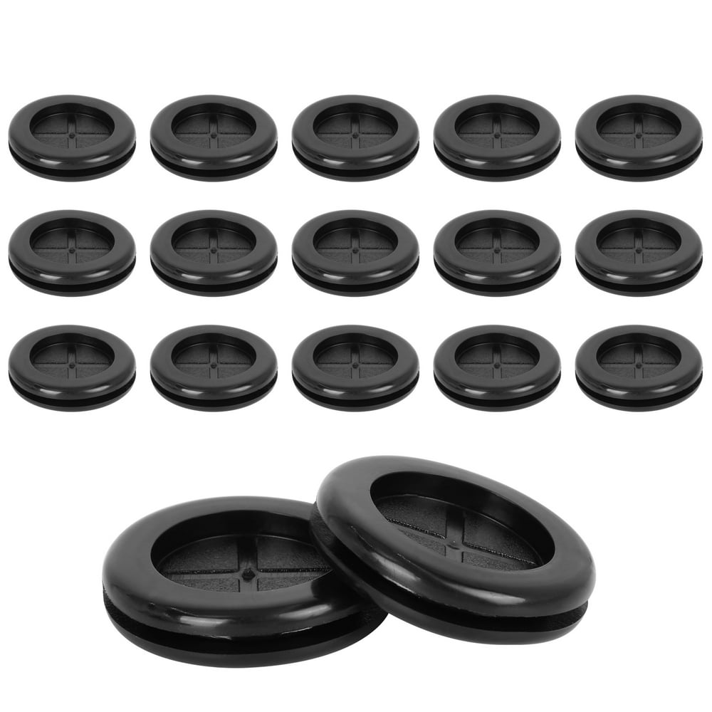 25pcs 30mm Rubber Grommet Double Side O Ring Electric Cable Protector ...