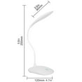 Musatteng Clear String Lights 50 Portable Usb Led Lights Portable Clips And Flexible Swan Neck
