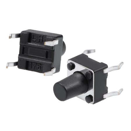 6x6x8mm Panel PCB Momentary Tactile Tact Push Button Switch DIP 150PCS ...