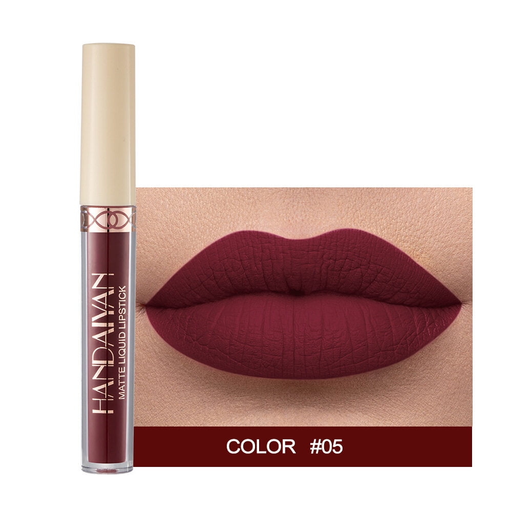 Esmalte labial líquido mate de 12 tonos de HANDAYAN, suave y duradero ...