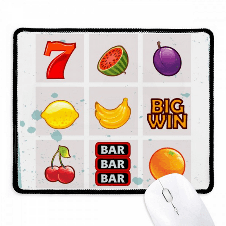 Fruit Digital Cartoon Illustration Pattern Mousepad Stitched Edge Mat ...