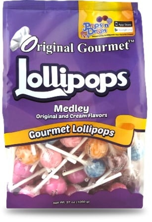 Original Gourmet Lollipops Mini Medley, 100 Count - Walmart.com