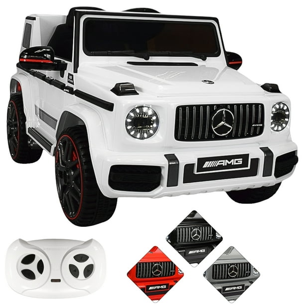 Camioneta Mercedes-Benz Montable Electrico Control Remoto 12v - Blanco ...