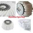 5 PCS Spin Mop Heads Replacement Refill for Old Hurricane Mr.Clean 360 ...