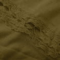 Auralook Women's Lace Midi Skirt High Waisted Elastic Waist A-Line ...