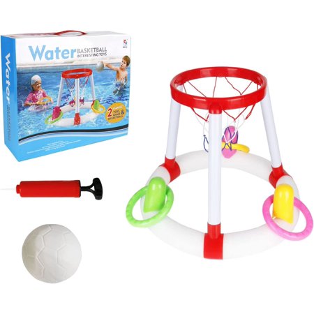 Pool Toy Pool Basketball Set with Ring Game for Kids Floating ...