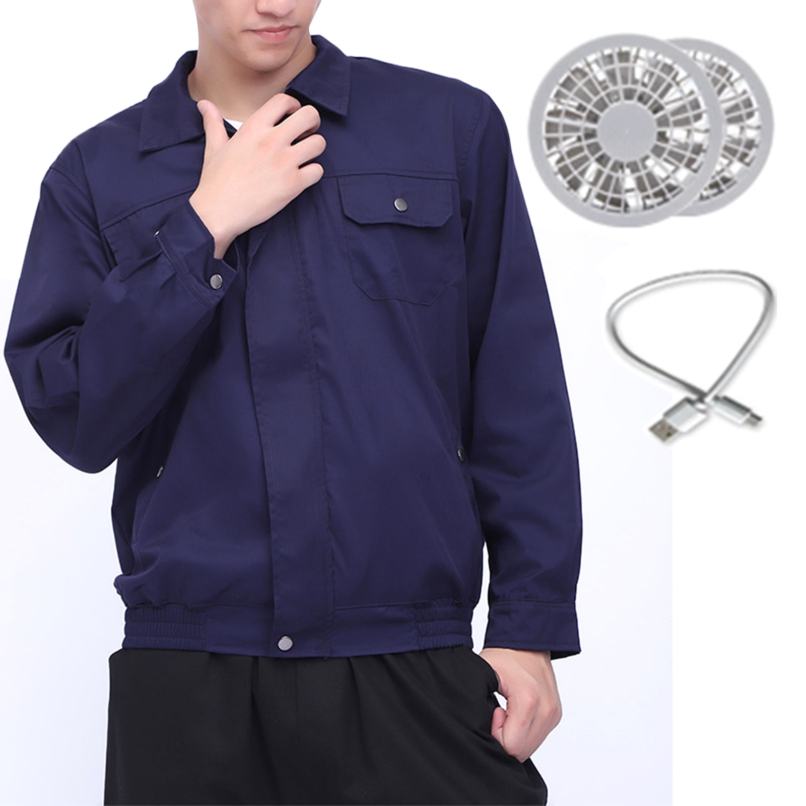Outdoor Work Labor Protection Suit Intelligent Washing Jacket Charging ...