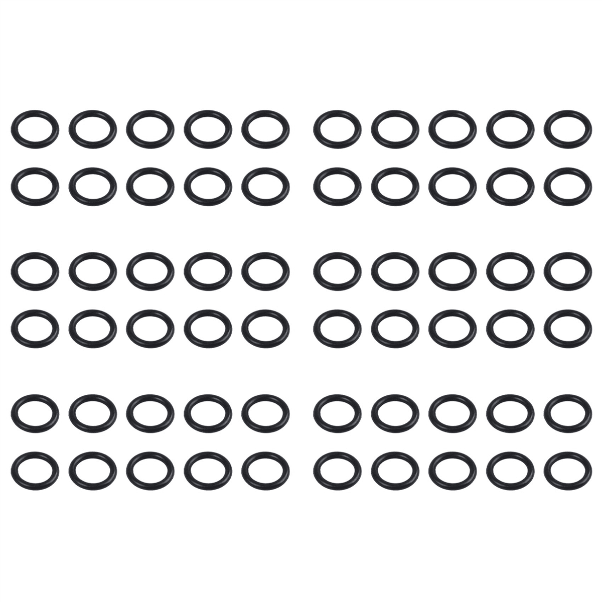 Click here for Unbranded 60 Pcs Black Rubber Oil Seal O-Rings Sea... prices