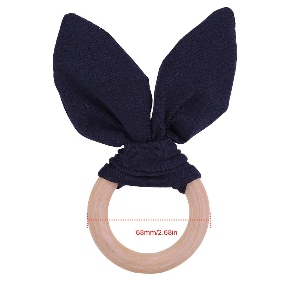Toys & Games Toys Without Varnish Natural Wooden Bunny Teething Toy ...