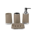 Plastic Bathroom Organizers 4pcs Collection Storage Basket Paper Roll ...