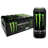 (24 Cans) Monster Energy Drink, Original, 16 fl oz - Walmart.com