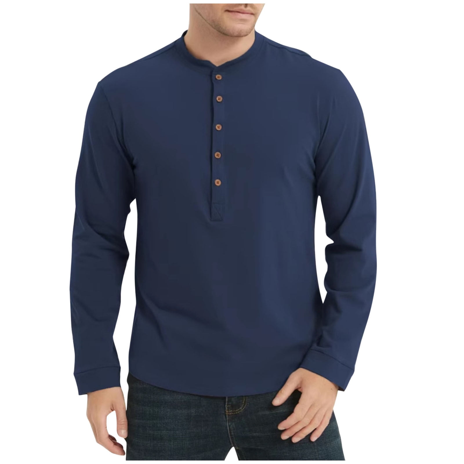 Click here for Uamvsh Cotton Shirts For Men Casual Long Sleeve He... prices