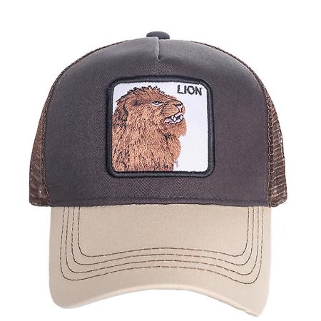 Panther Mesh Cap Animal Farm Trucker Baseball Cap Dad Hat Snapback Wolf ...