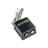 Kicker 2-Channel K-Series Speaker Wire to RCA Line Out Converter ...