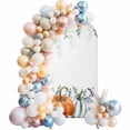 5FT Arch Backdrop Covers, Thanksgiving Pumpkins Wedding Arch Cover ...