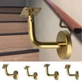 5Pcs/lots Stainless Steel Handrail Bracket Wall Bracket With Screws ...