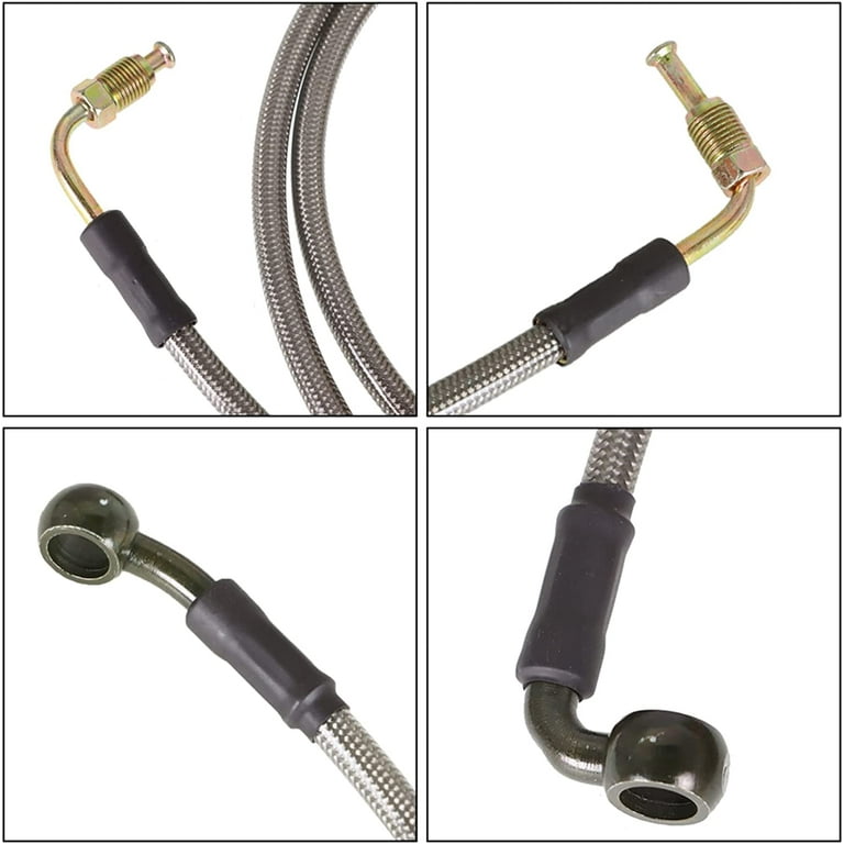 UTV Brake Lines Stainless Steel Braided Brake Lines For Polaris RZR ...