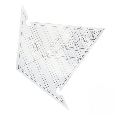 Degree Sewing Ruler,Sewing Wedge Ruler 60 Wedge Ruler Sewing Ruler ...