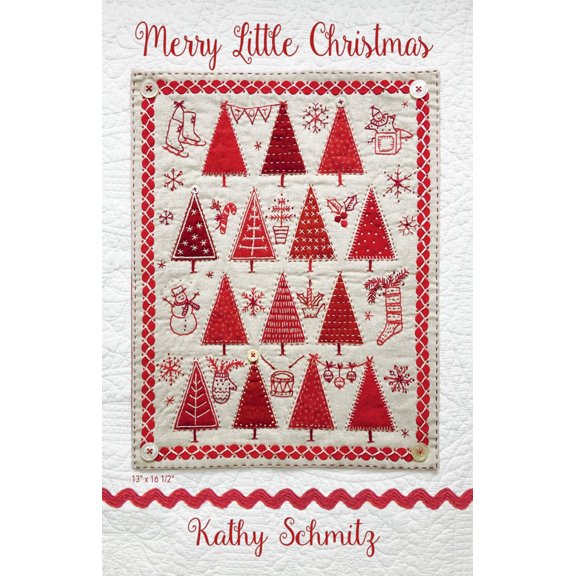 Jolly Bright Redwork Ornaments Embroidery Pattern from Kathy Schmitz ...