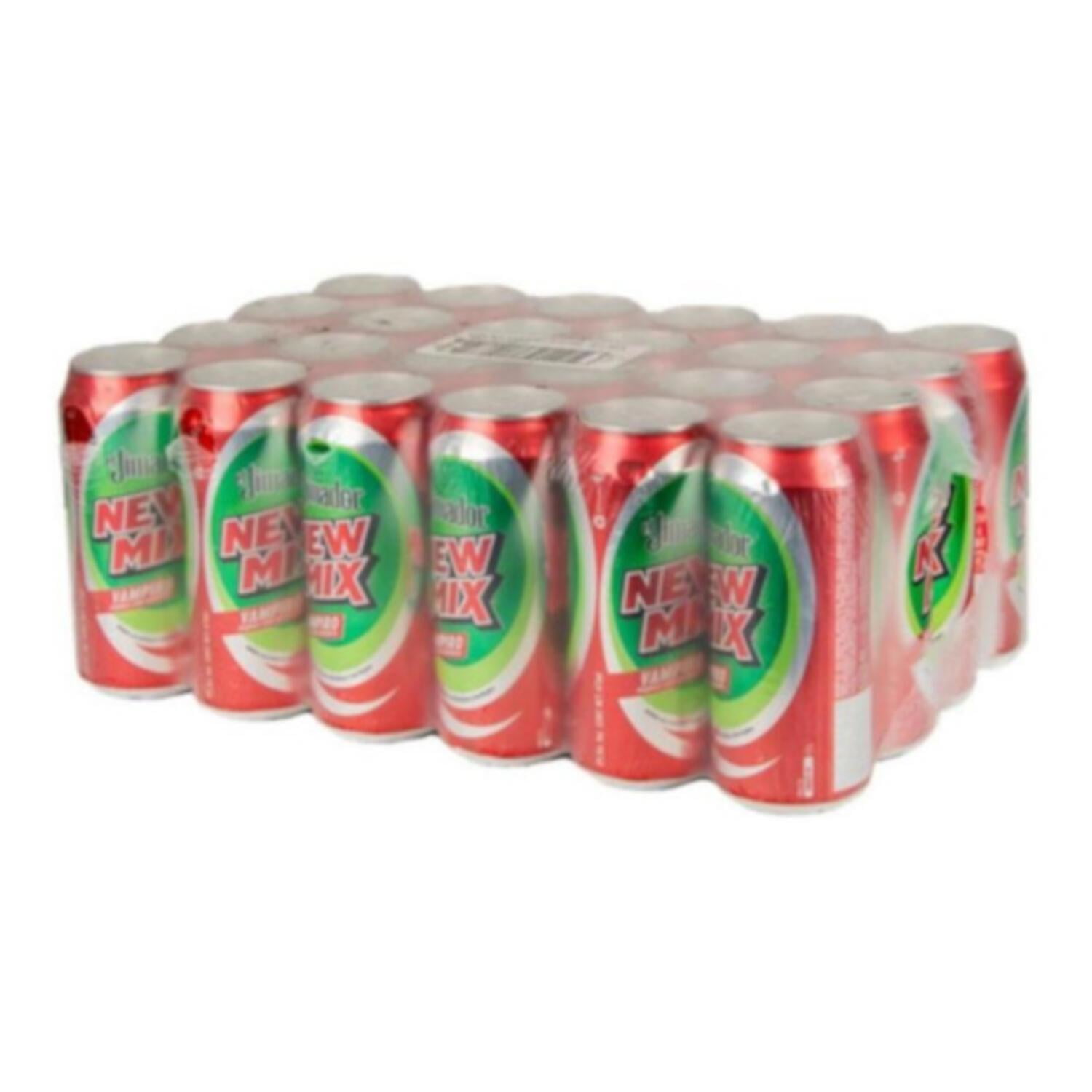 Pack de 24 Bebida Preparada New Mix Vampiro Lata 473 ml New Mix Vampiro ...