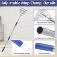 Commercial Mop Handle Heavy Duty, 59" Industrial Stick - Universal ...