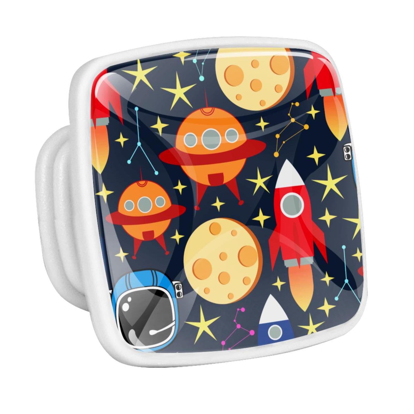 4PCS Square Cabinet Fluorescence Knob Glowing in the Dark Furniture ...