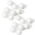 36 Ct Foam Balls 1.5" Round White Foam Polystyrene Sphere Art Craft - Walmart.com