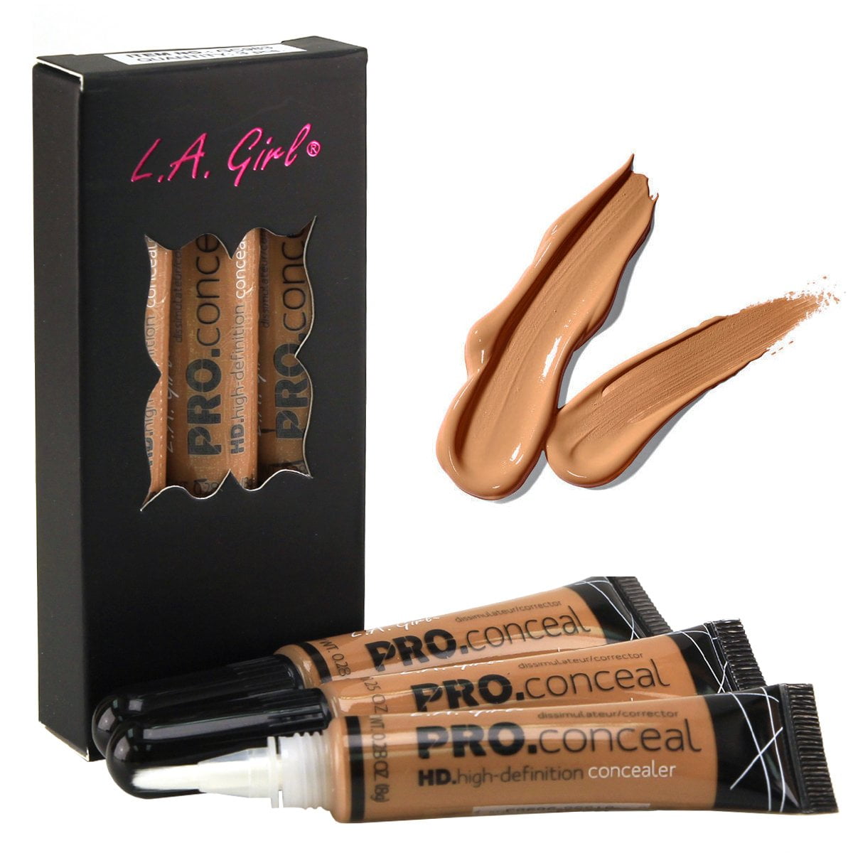 Corrector L.A. Girl HD Conceal High Definition Pro, 13 colores ...