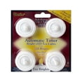 LED Tea Lights with Timer - 100 Hours - 4 pieces - Walmart.com