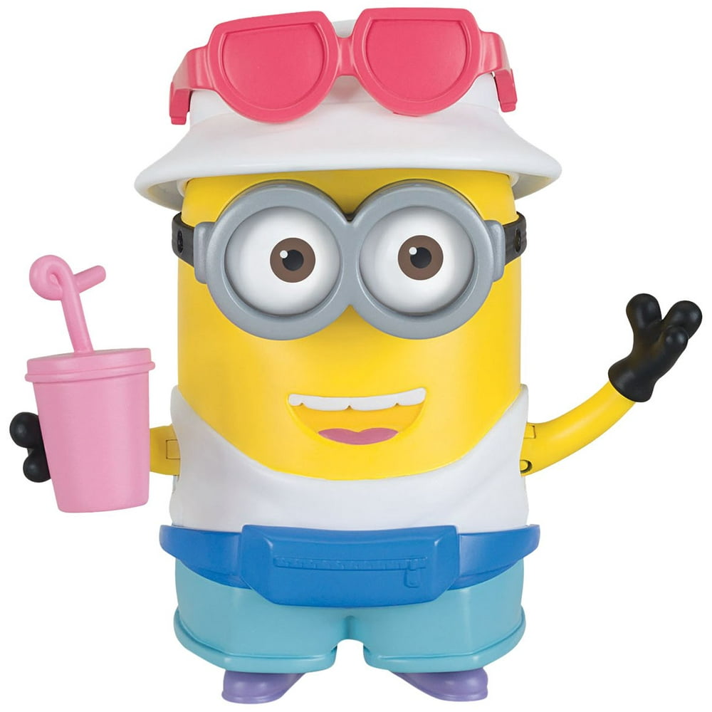 Despicable Me Deluxe Tourist Minion Dave Action Figure - Walmart.com ...