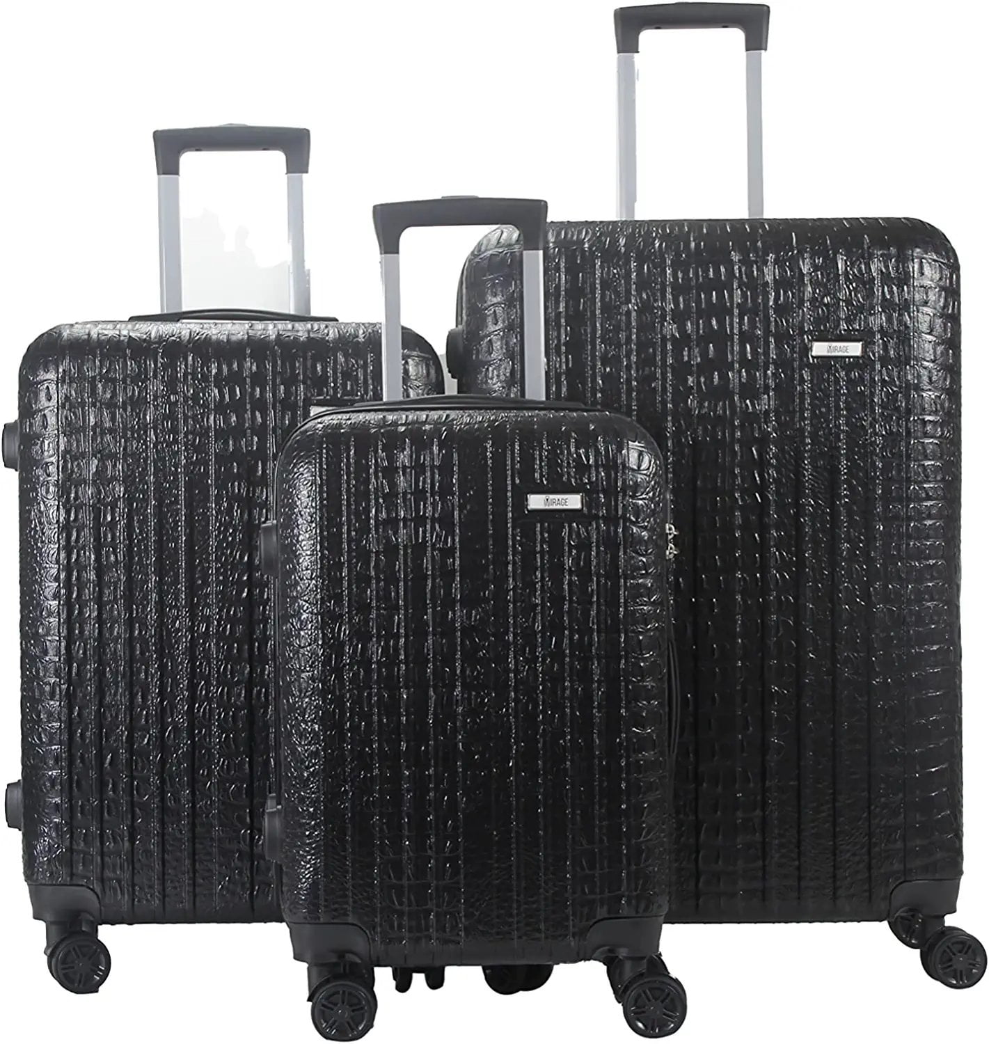 Danae ABS Hard shell Lightweight 360 Dual Spinning Wheels Combo Lock 28 ...