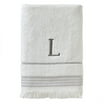 SKL Home Casual Monogram Bath Towel, "H", White - Walmart.com