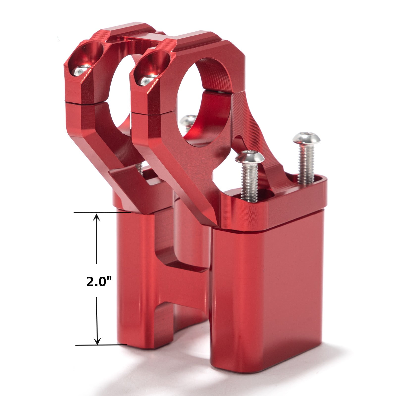 Tarazon Handlebar Risers 2.0" Extension Bars for Sur-ron Light Bee LB X ...