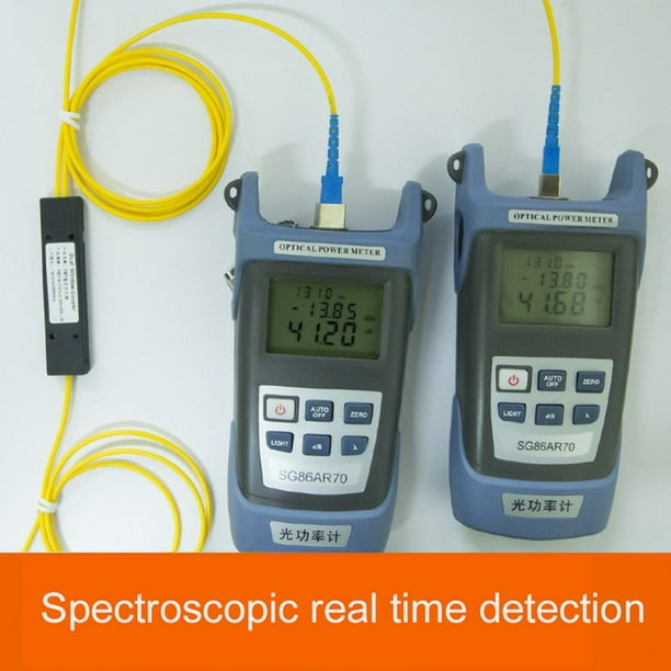 Splitter SC1 Split 2 Fiber Splitter One Split Two Pigtail Fiber 1x2 PLC ...