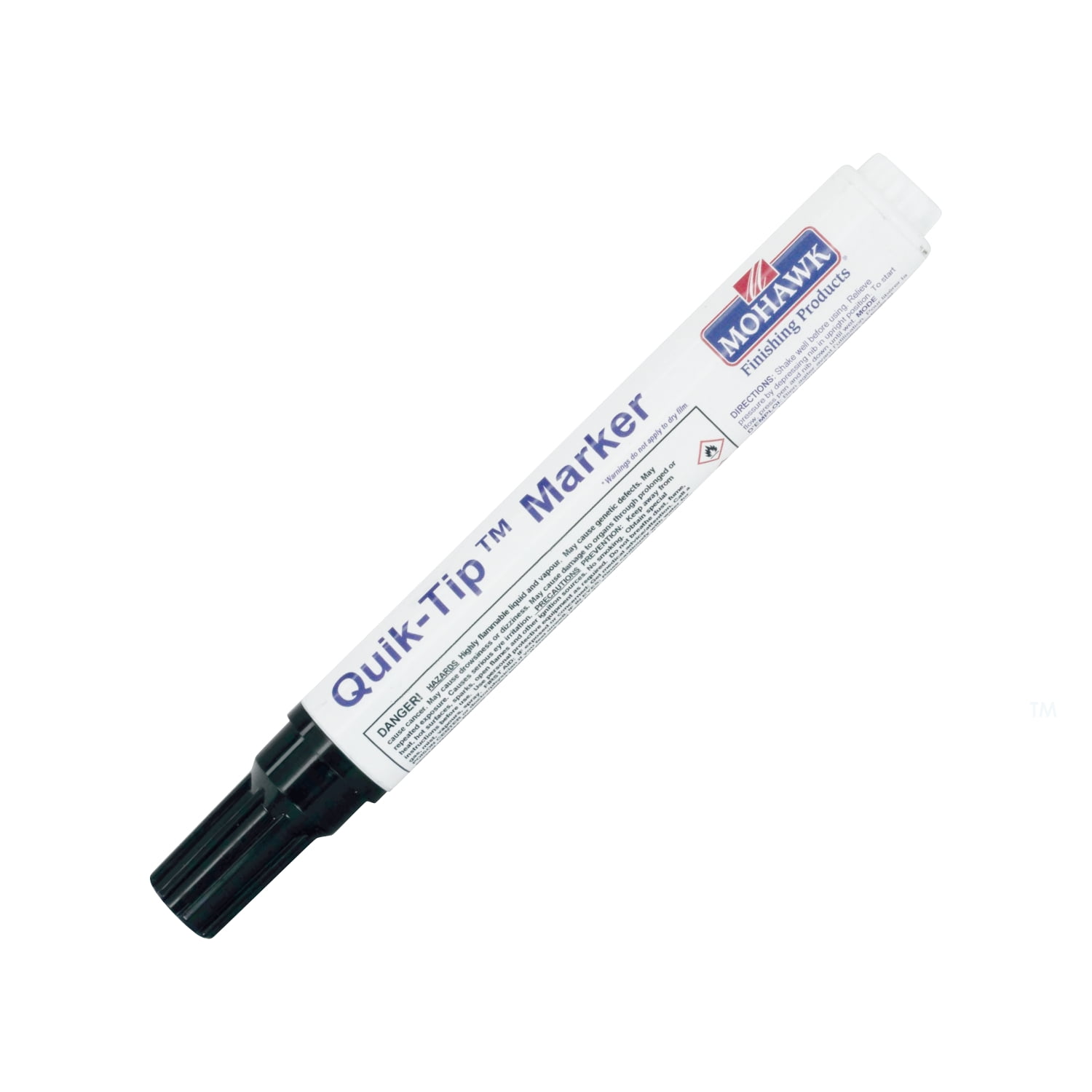 Mohawk Quik-Tip Touch Up Stain Marker, Quik Tip Marker Flat White ...