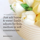Satin Ice Bright White Buttercream Icing Mix, 2 Pounds, Vanilla ...