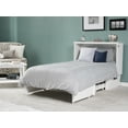 Madison Murphy Bed Chest with Charging Station & Coolsoft Mattress in ...