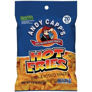 Andy Capps Cheddar Flavored Fries, 3 oz, 12 Pack - Walmart.com
