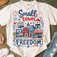CLOTEX Patriotic Small Town TShirt, 250 Years USA Shirt Design, 4th Of ...